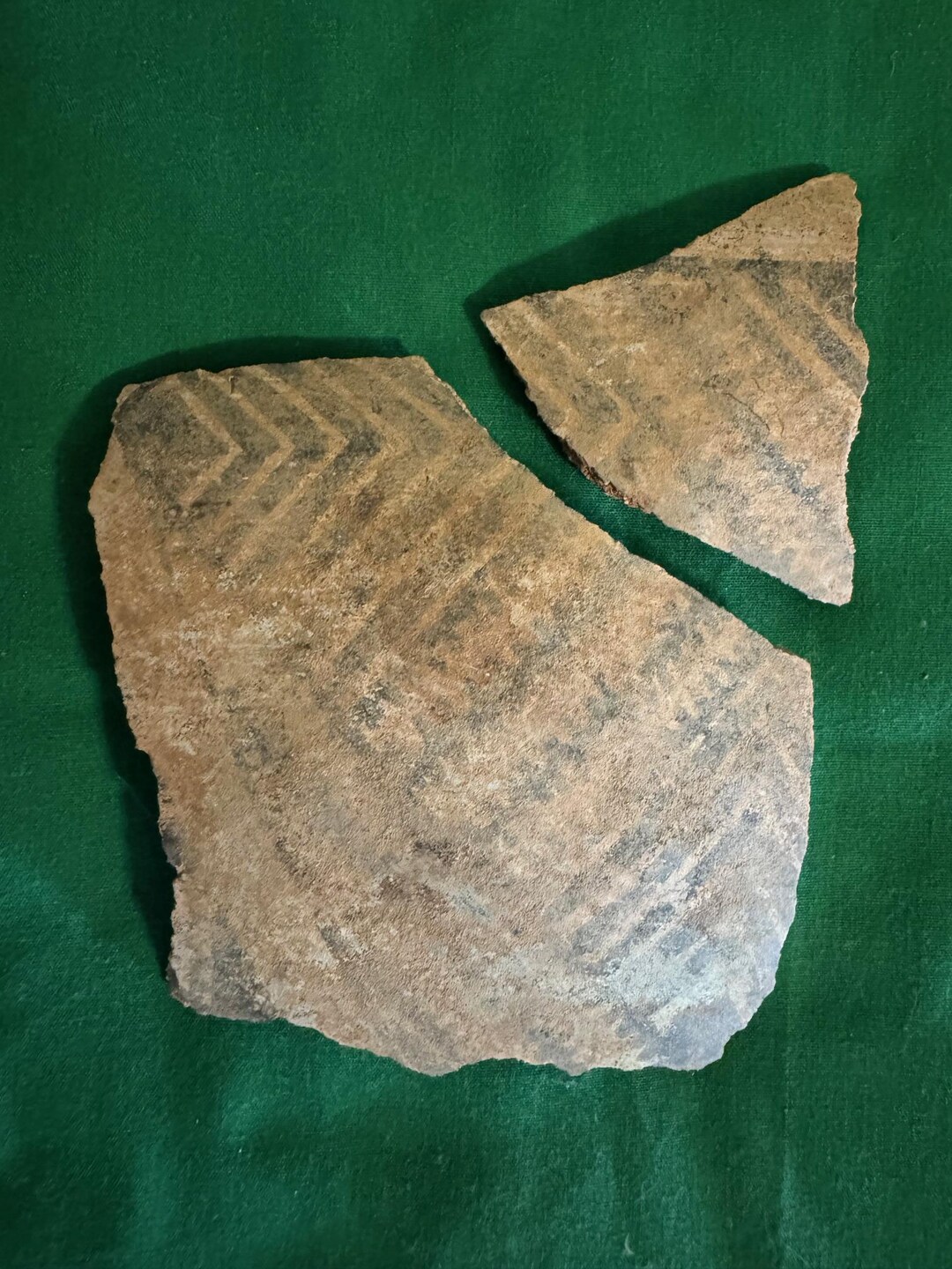 Prehistoric Hohokam Rincon Red-on-brown Native American Pottery Shards ...