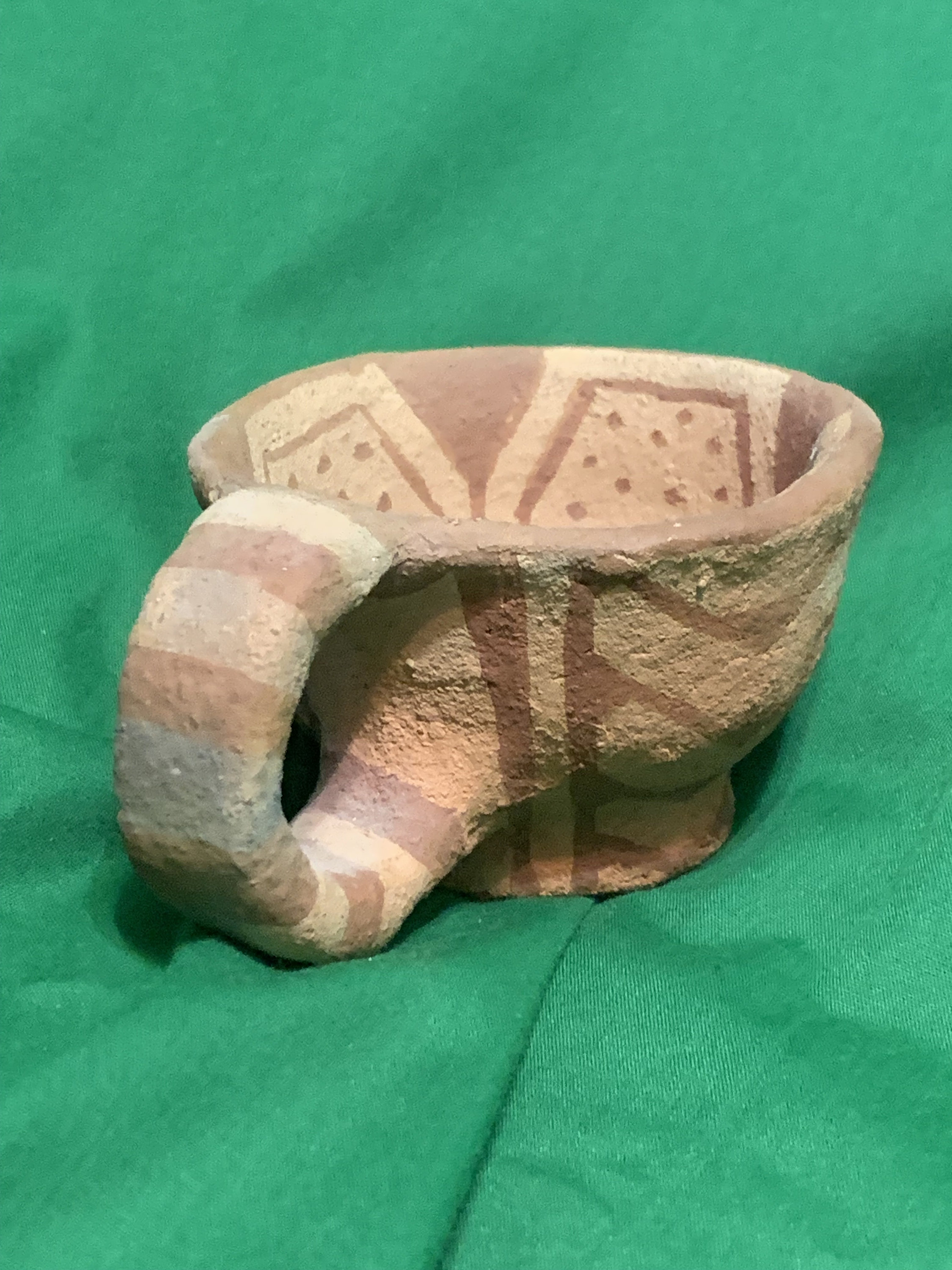 Vintage Native American Mojave Pottery Cup - Etsy