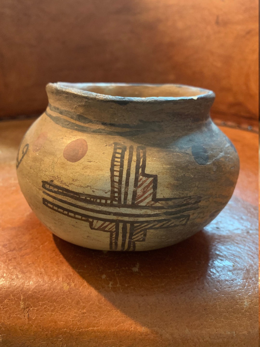 Early Native American Hopi Walpi Polychrome Jar - Etsy