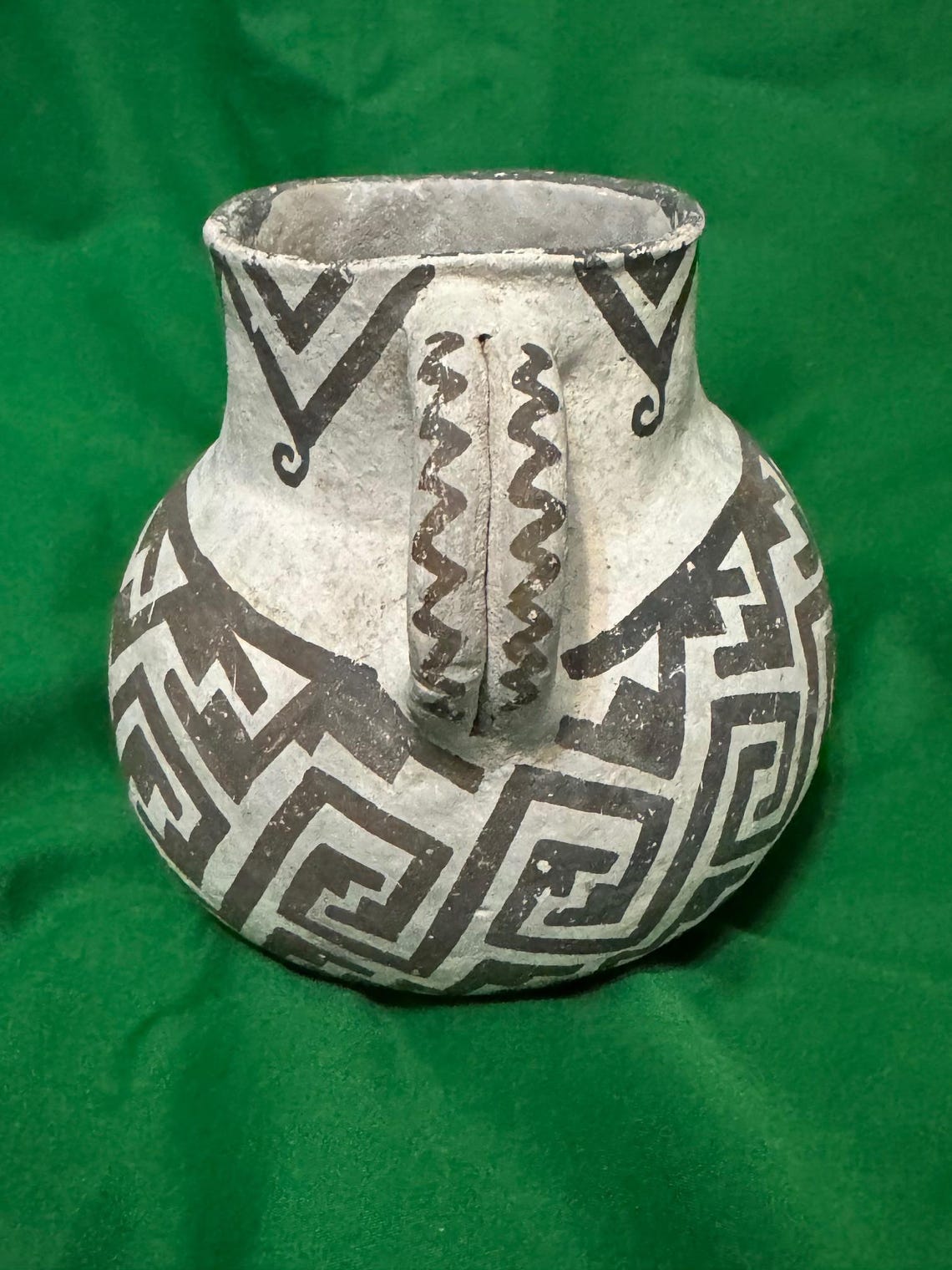 Prehistoric Ancestral Puebloan Anasazi / Mogollon SNOWFLAKE Black-on ...