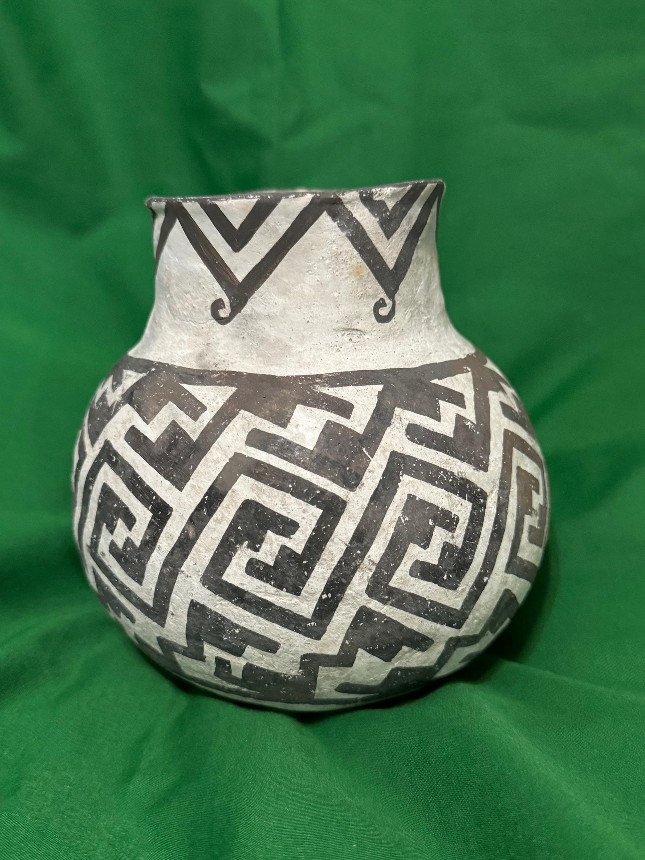 Prehistoric Ancestral Puebloan Anasazi / Mogollon SNOWFLAKE Black-on ...