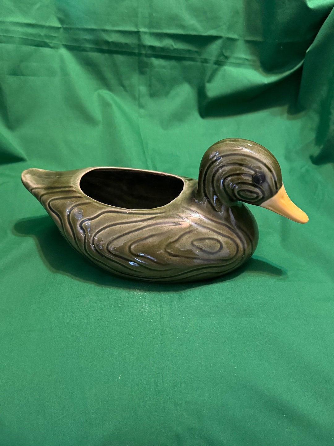 Ceramic Duck Planter - Circa 1981 F.T.D.A. - Etsy