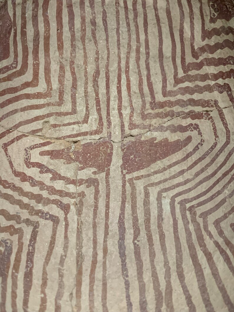 Native American Prehistoric Hohokam Santa Cruz Red-on-buff Pottery ...