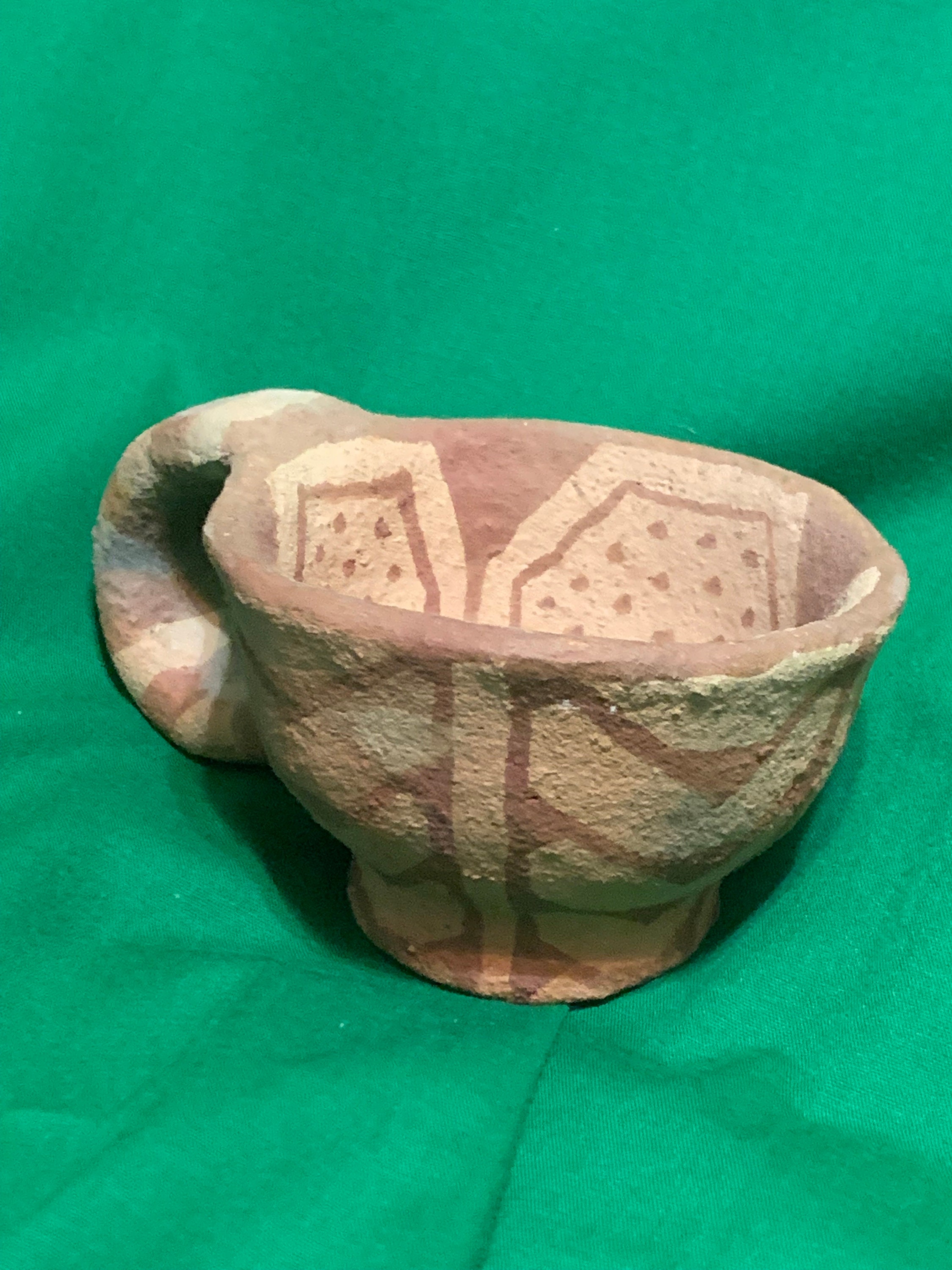 Vintage Native American Mojave Pottery Cup - Etsy