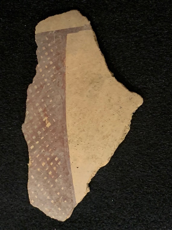 Prehistoric Hohokam Native American Pottery Shard Artifact Etsy