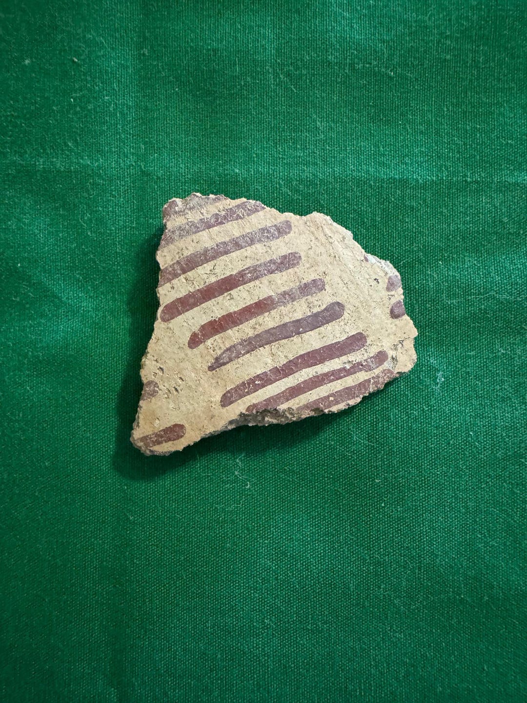 Prehistoric Hohokam Rincon Red-on-brown Native American Pottery Shard ...