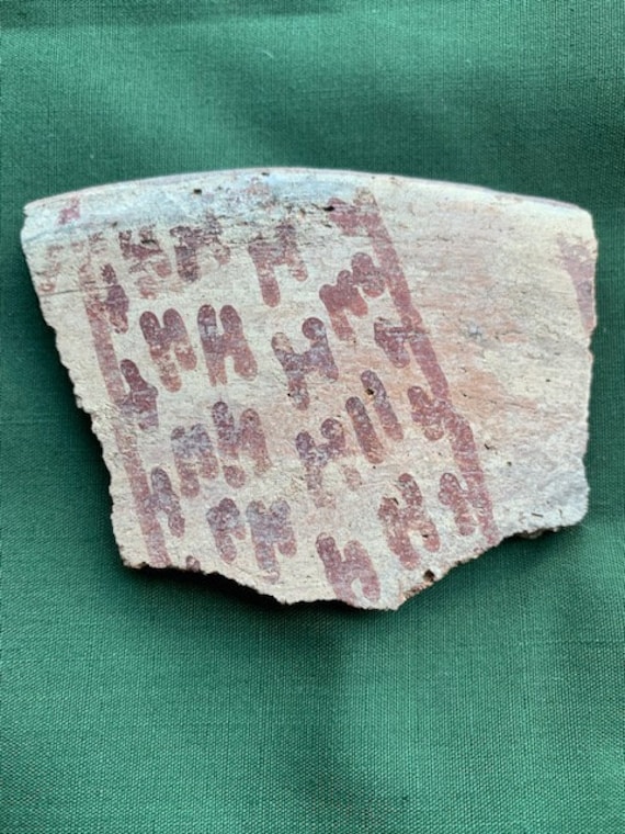Prehistoric Hohokam Native American Pottery Shard Artifact Etsy