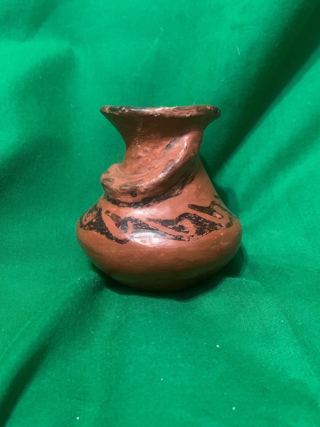 Native American Maricopa / Pee-posh Black-on-red Snake Vessel - Etsy