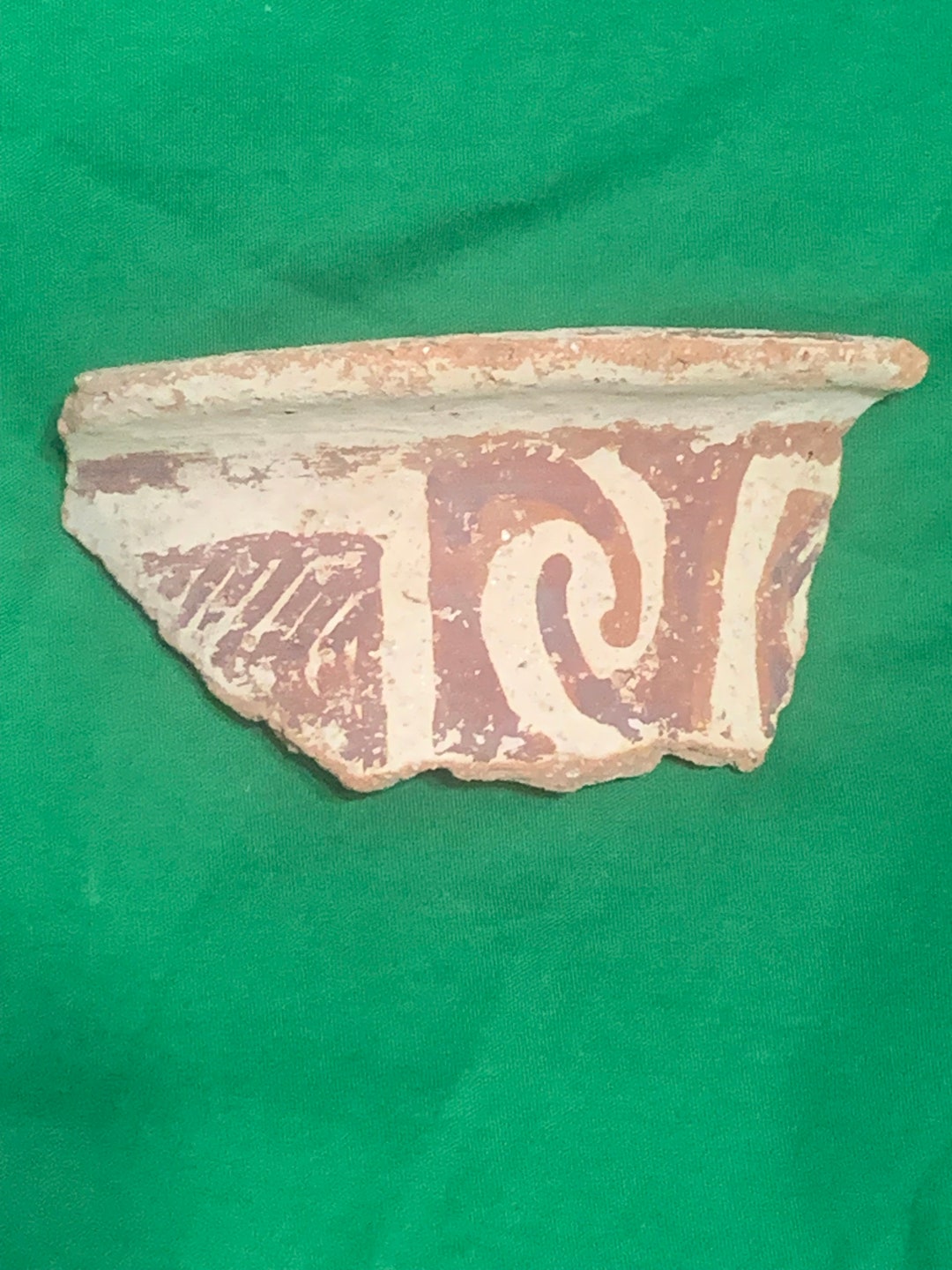Prehistoric Hohokam Santa Cruz Red-on-buff Native American Pottery ...