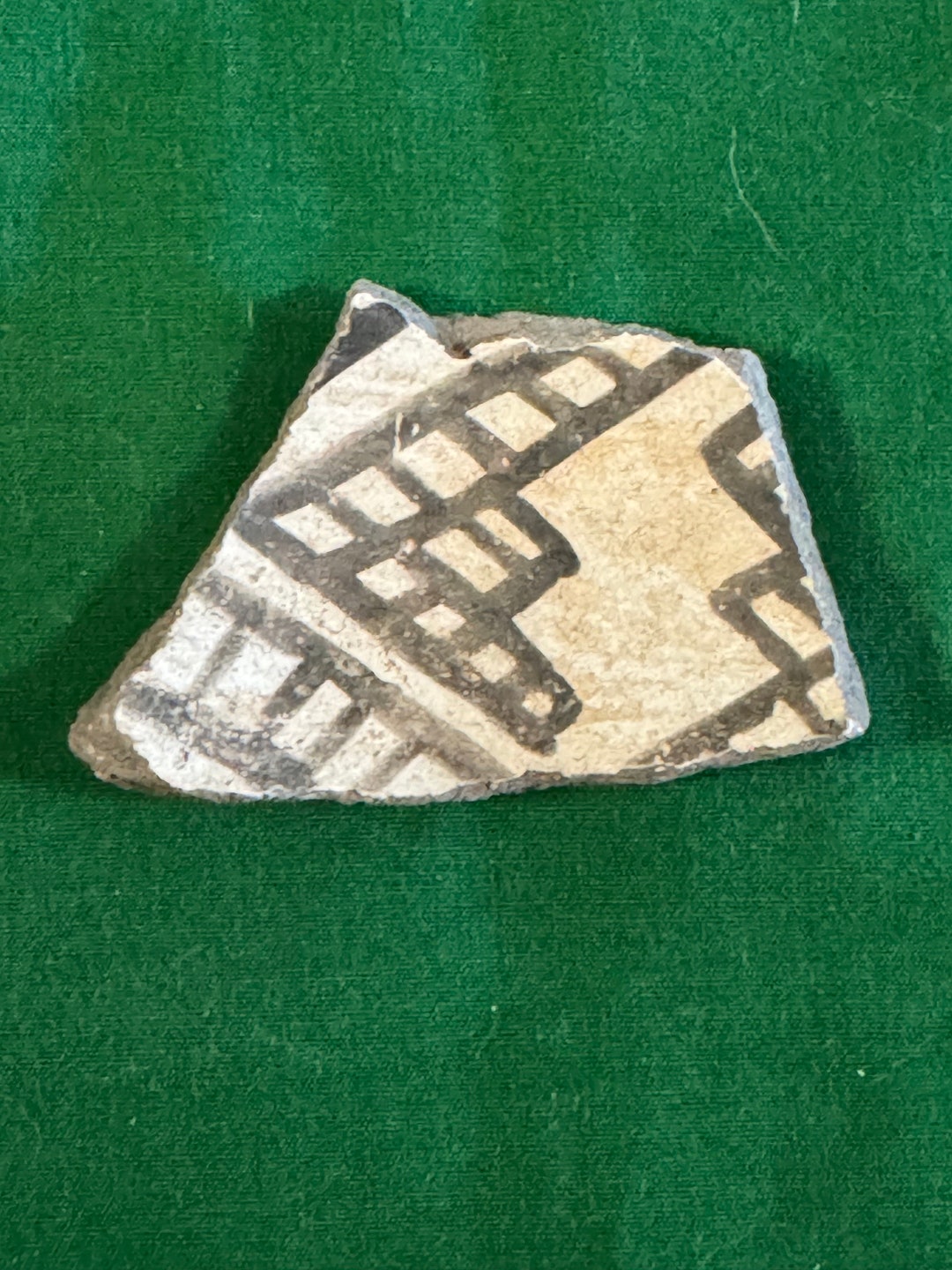 Prehistoric Anasazi Padre Black-on-white Native American Pottery Shard ...