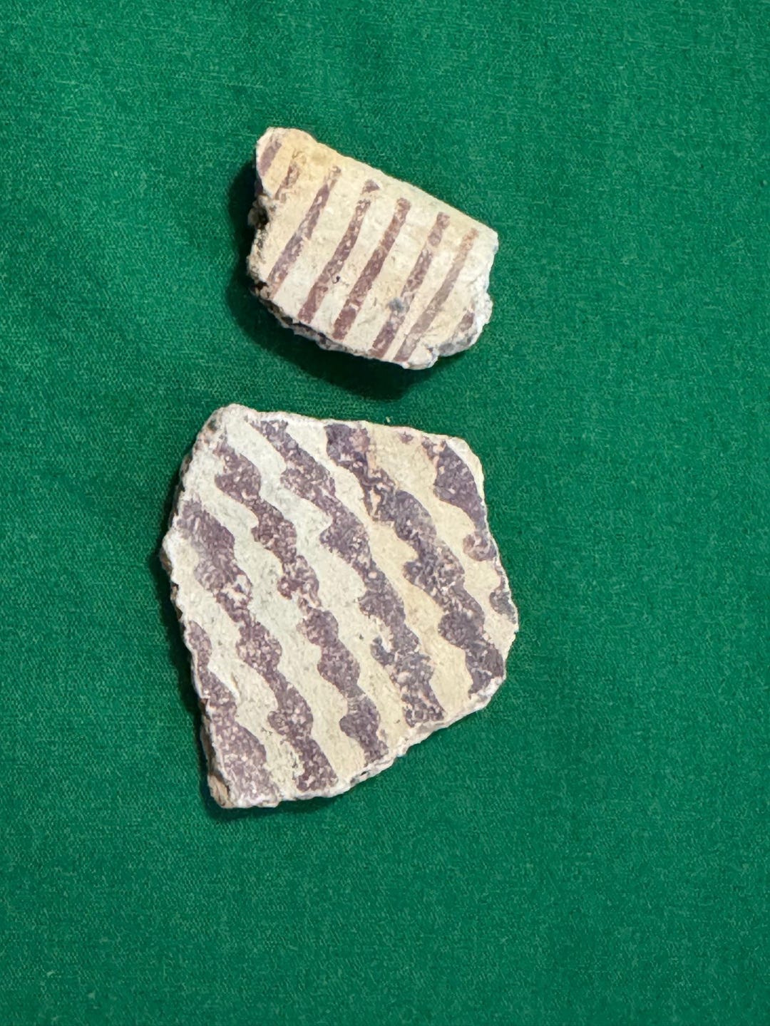 2 Prehistoric Hohokam Rillito Red-on-brown Native American Pottery ...