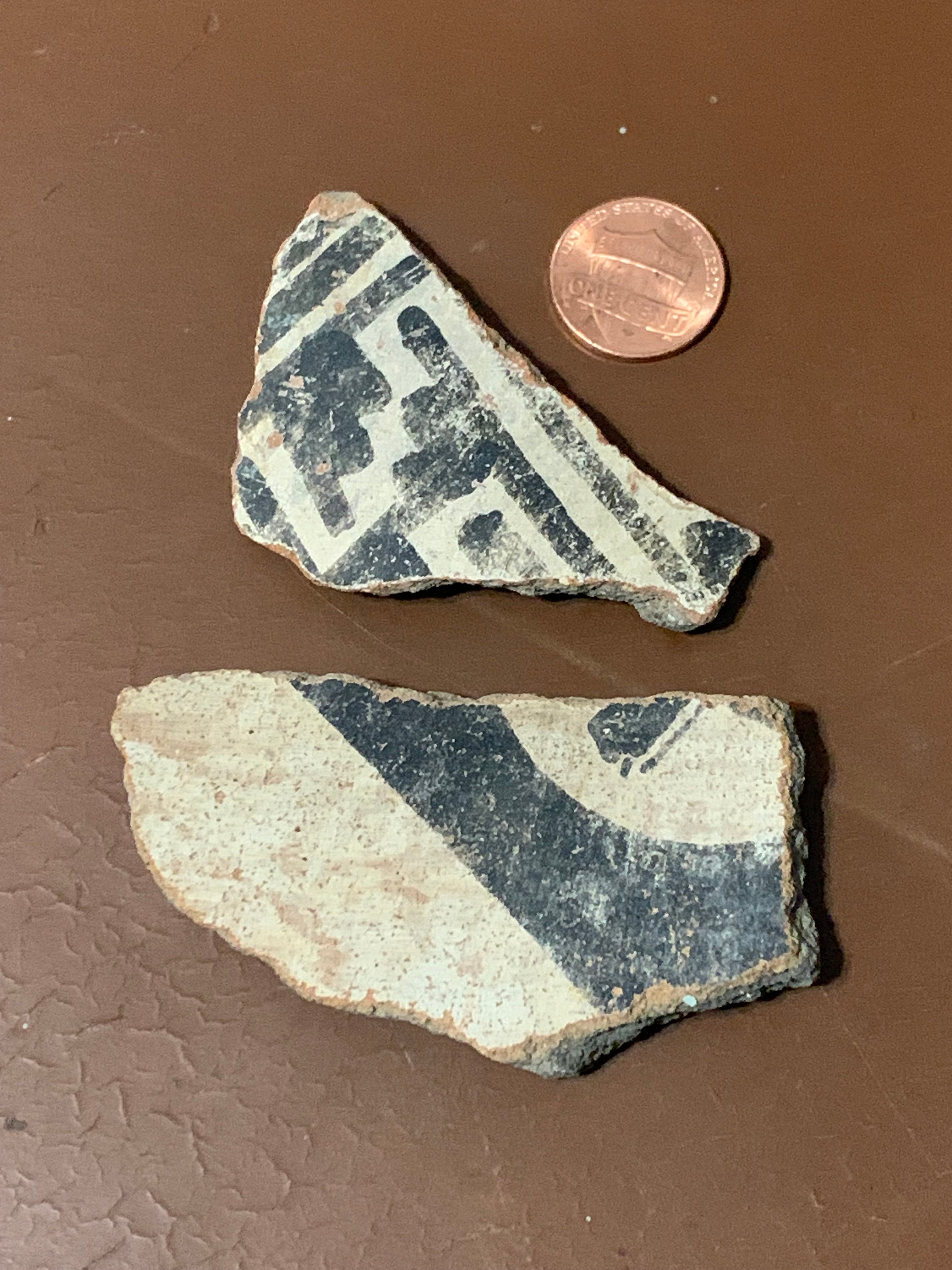 Prehistoric Pottery Shards Salado Gila Polychrome - Etsy