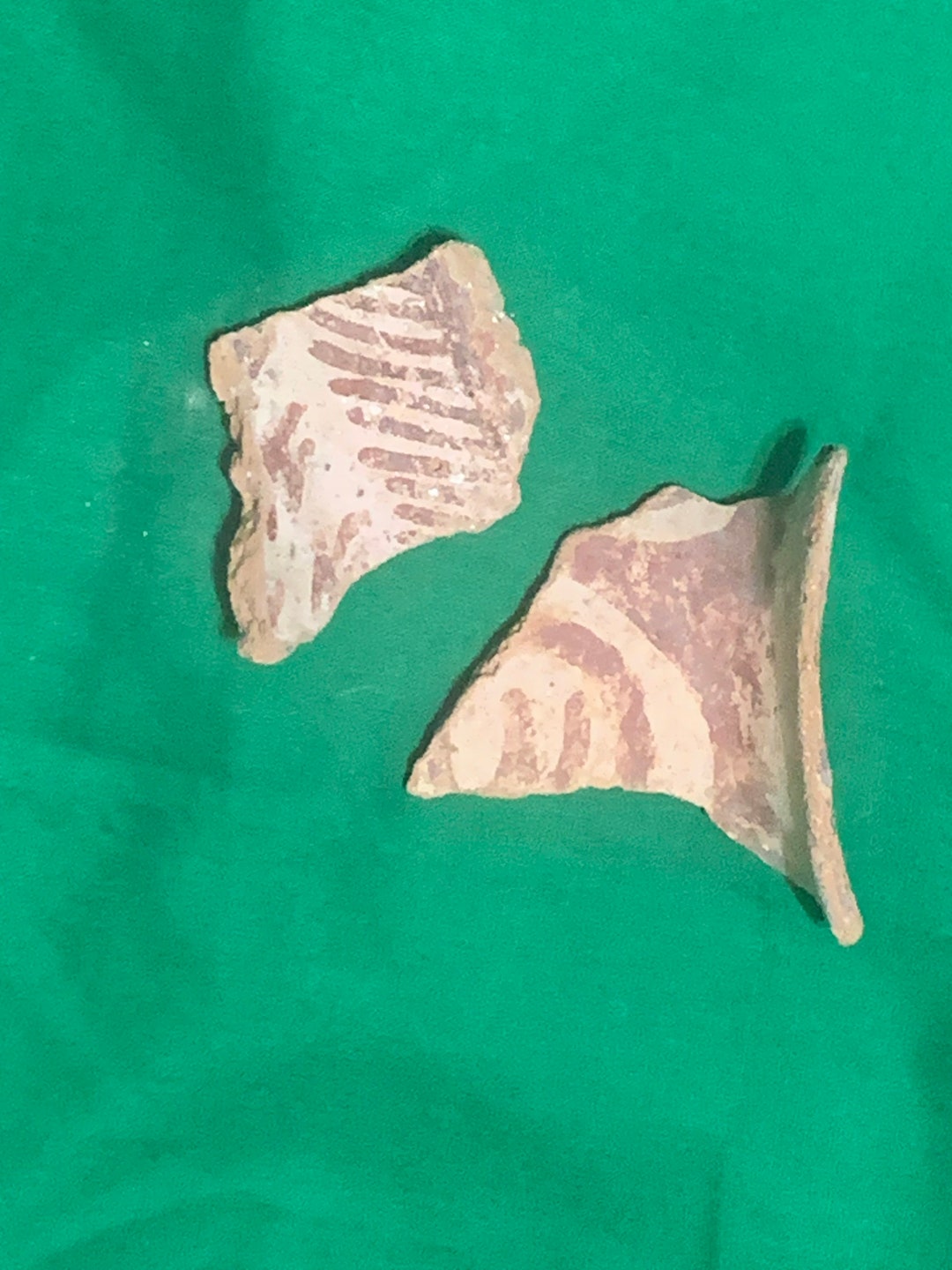 Prehistoric Hohokam Santa Cruz Red-on-buff Native American Pottery ...