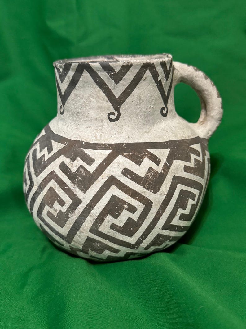 Prehistoric Ancestral Puebloan Anasazi / Mogollon SNOWFLAKE Black-on ...