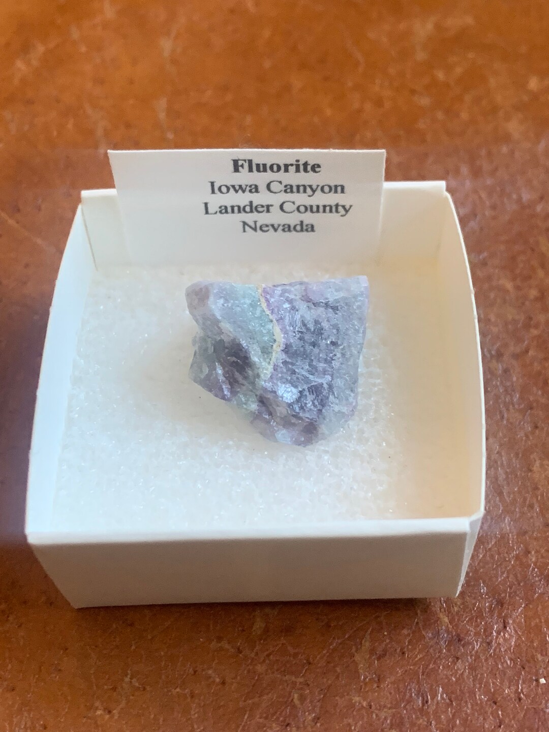Fluorite Thumbnail Mineral Specimen From Nevada - Etsy