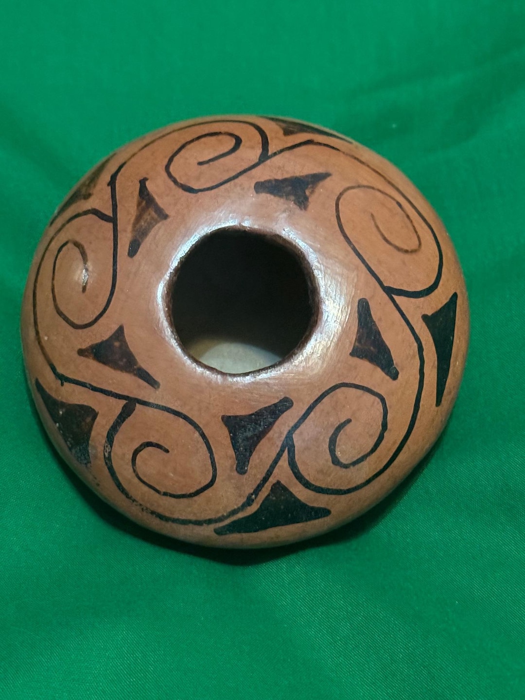 Native American Maricopa / Pee-posh Pottery Seedjar by Phyllis Johnson ...