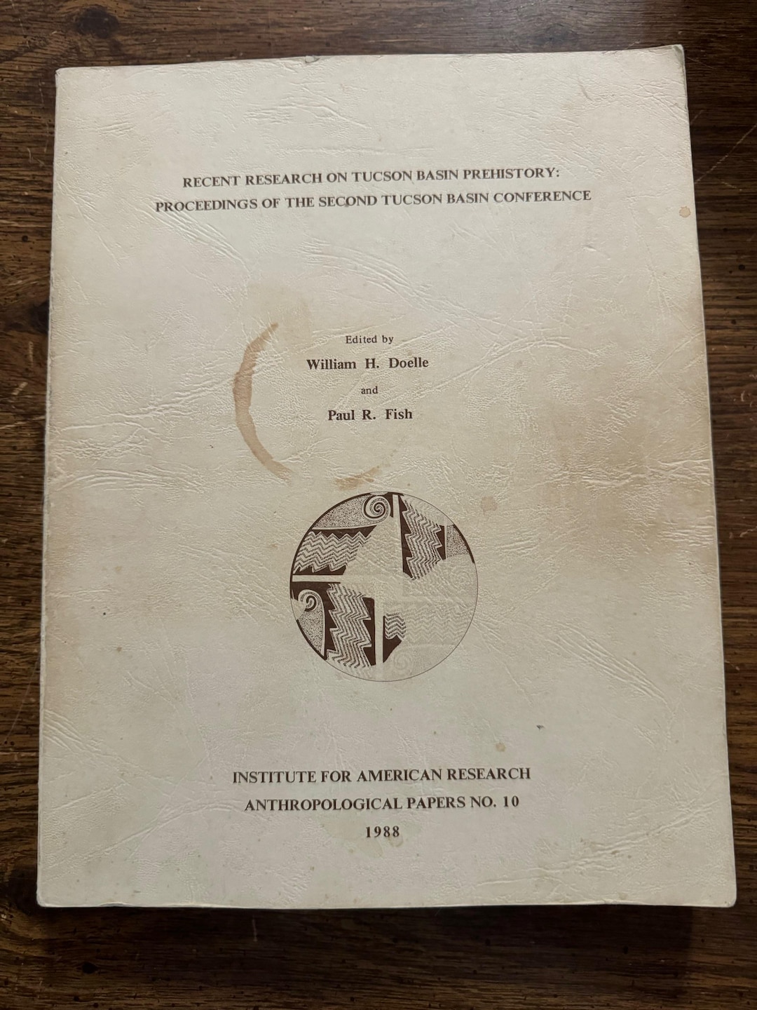 Archaeological Publication - Research Tucson Basin Prehistory - Native ...