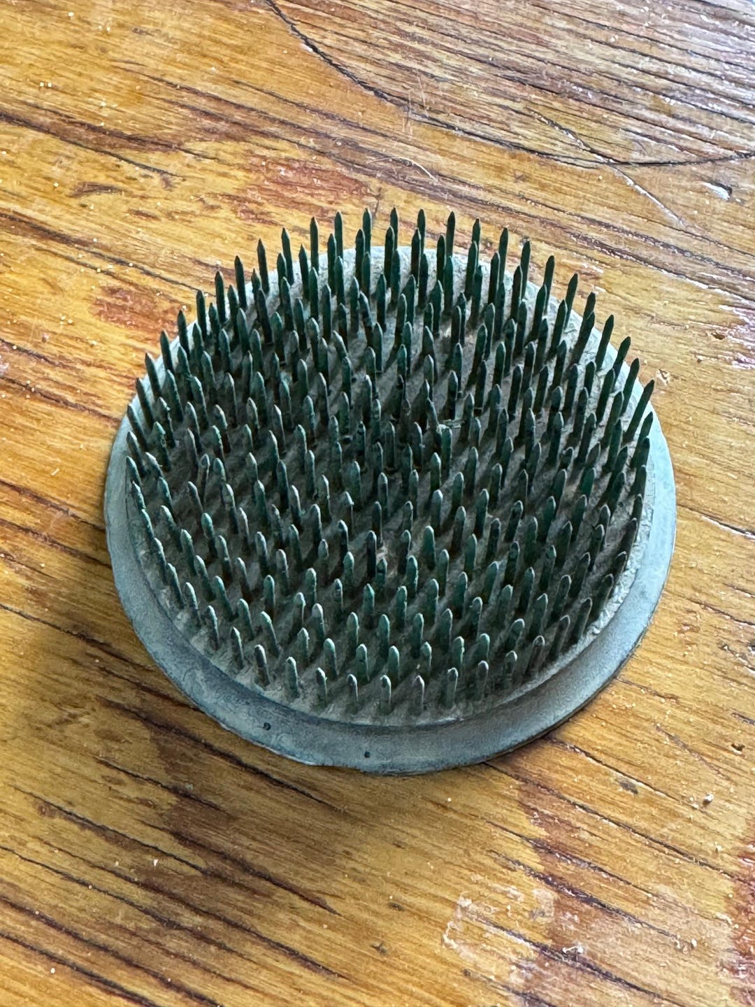 Antique Metal Flower Frog - Etsy