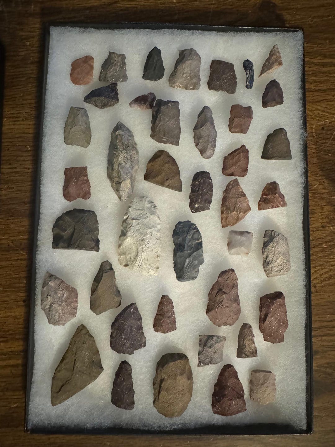 Prehistoric / Archaic Native American Arrowheads & Other Stone Artifact ...