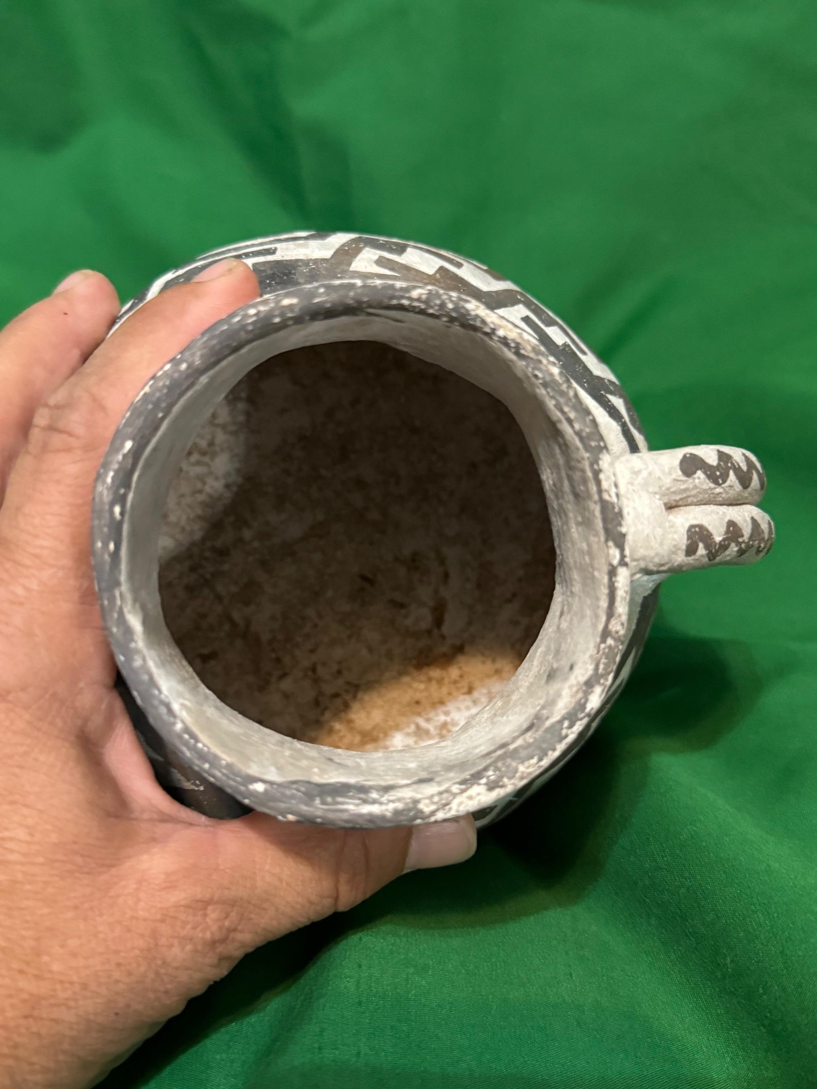 Prehistoric Ancestral Puebloan Anasazi / Mogollon SNOWFLAKE Black-on ...