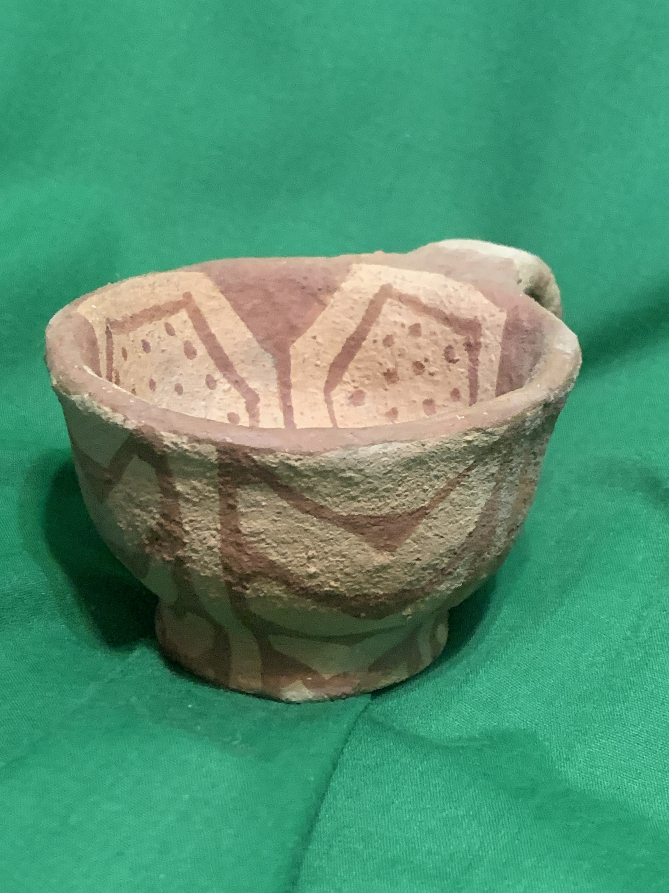 Vintage Native American Mojave Pottery Cup - Etsy