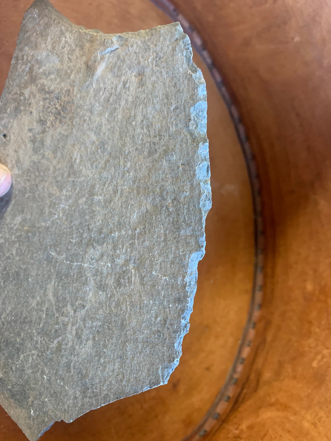 Prehistoric Hohokam Native American Hoe Blade Artifact Arizona Etsy