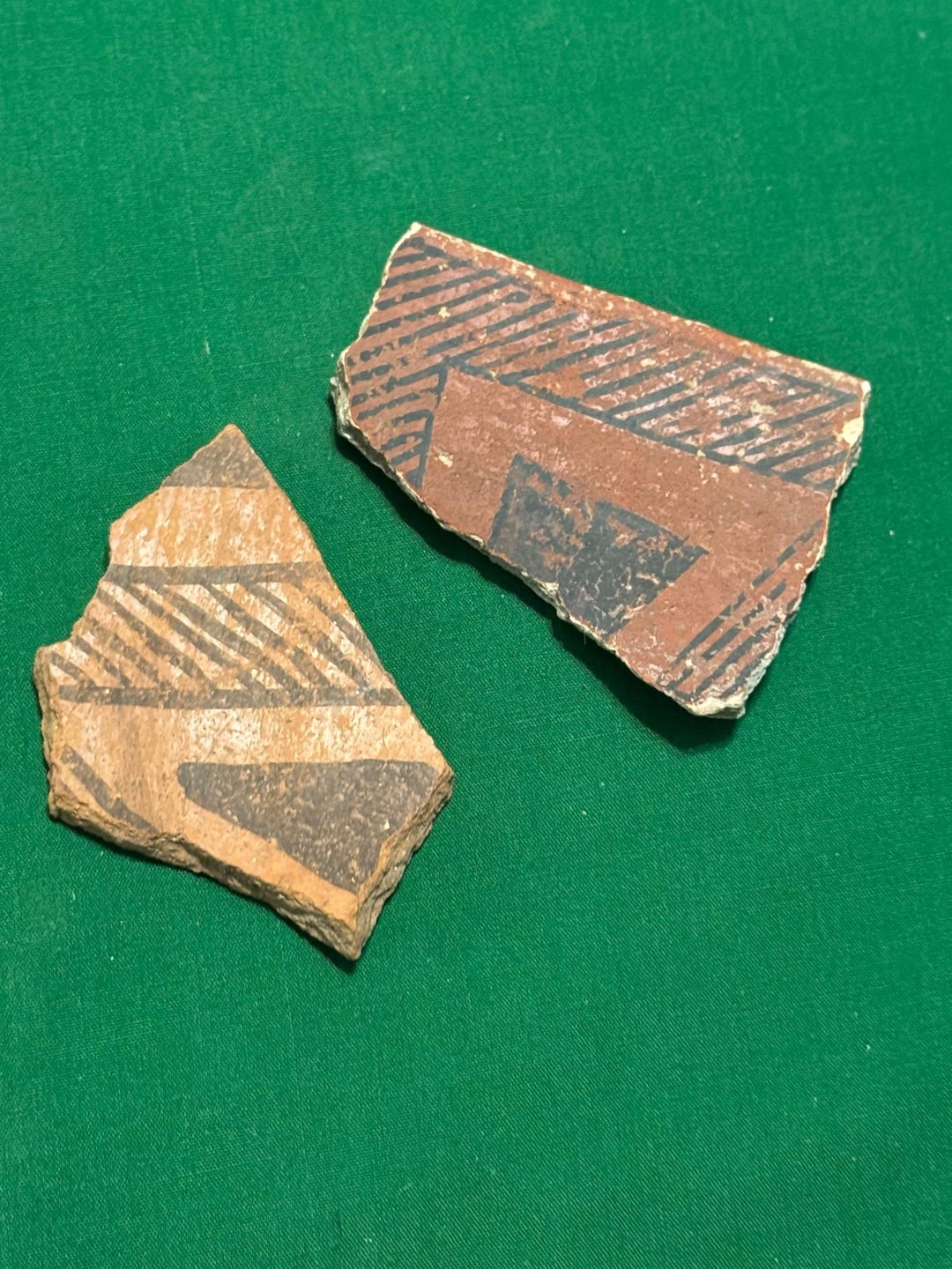 Prehistoric Anasazi / Mogollon Wingate Black-on-red Native American ...