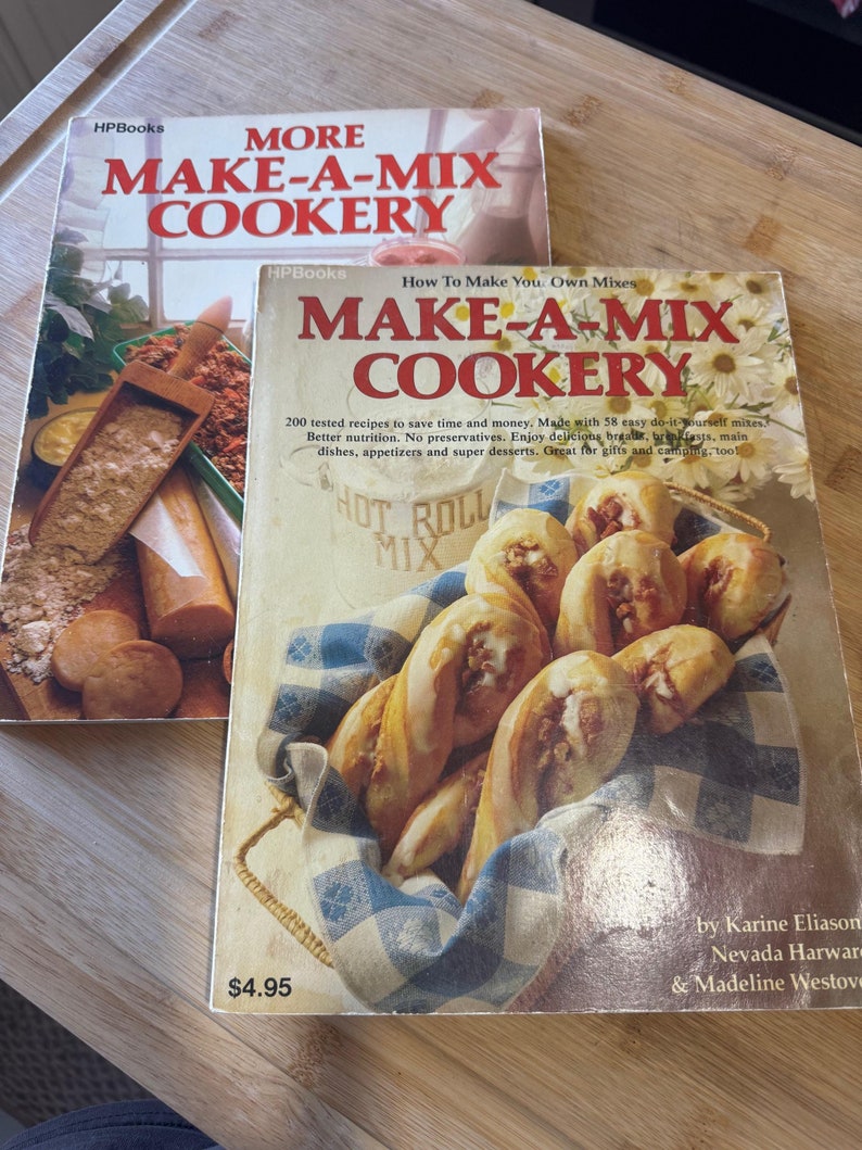 Make-a-mix and MORE Make-a-mix Cookery - 2 Publications Cookbook ...