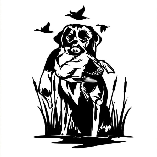 Hunting Dog Sticker - Etsy