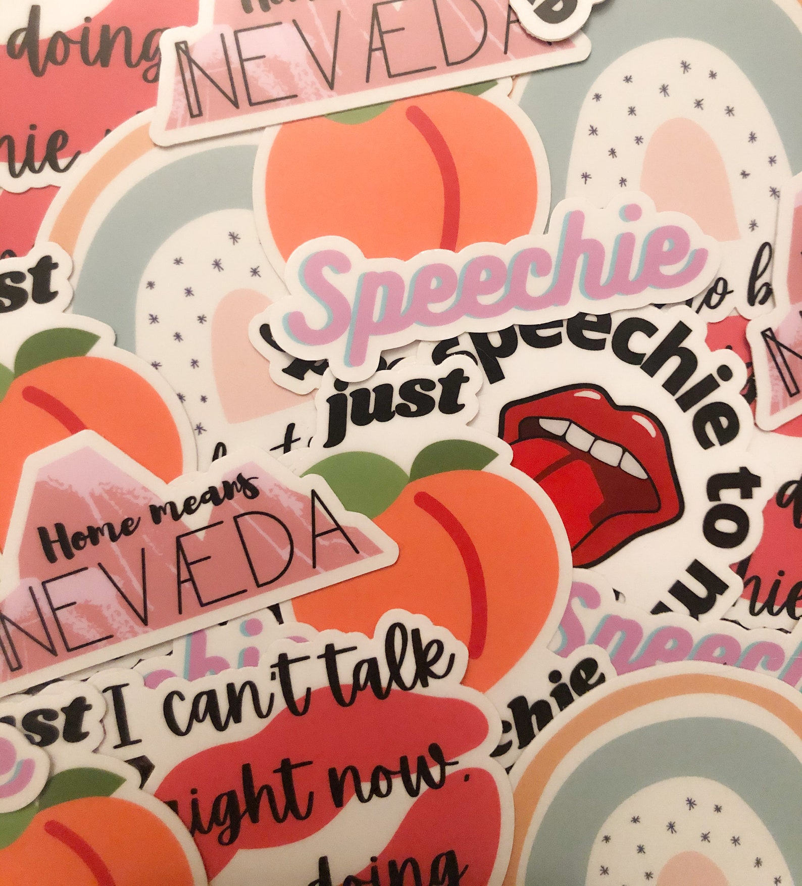 Pink SLP Sticker - Etsy