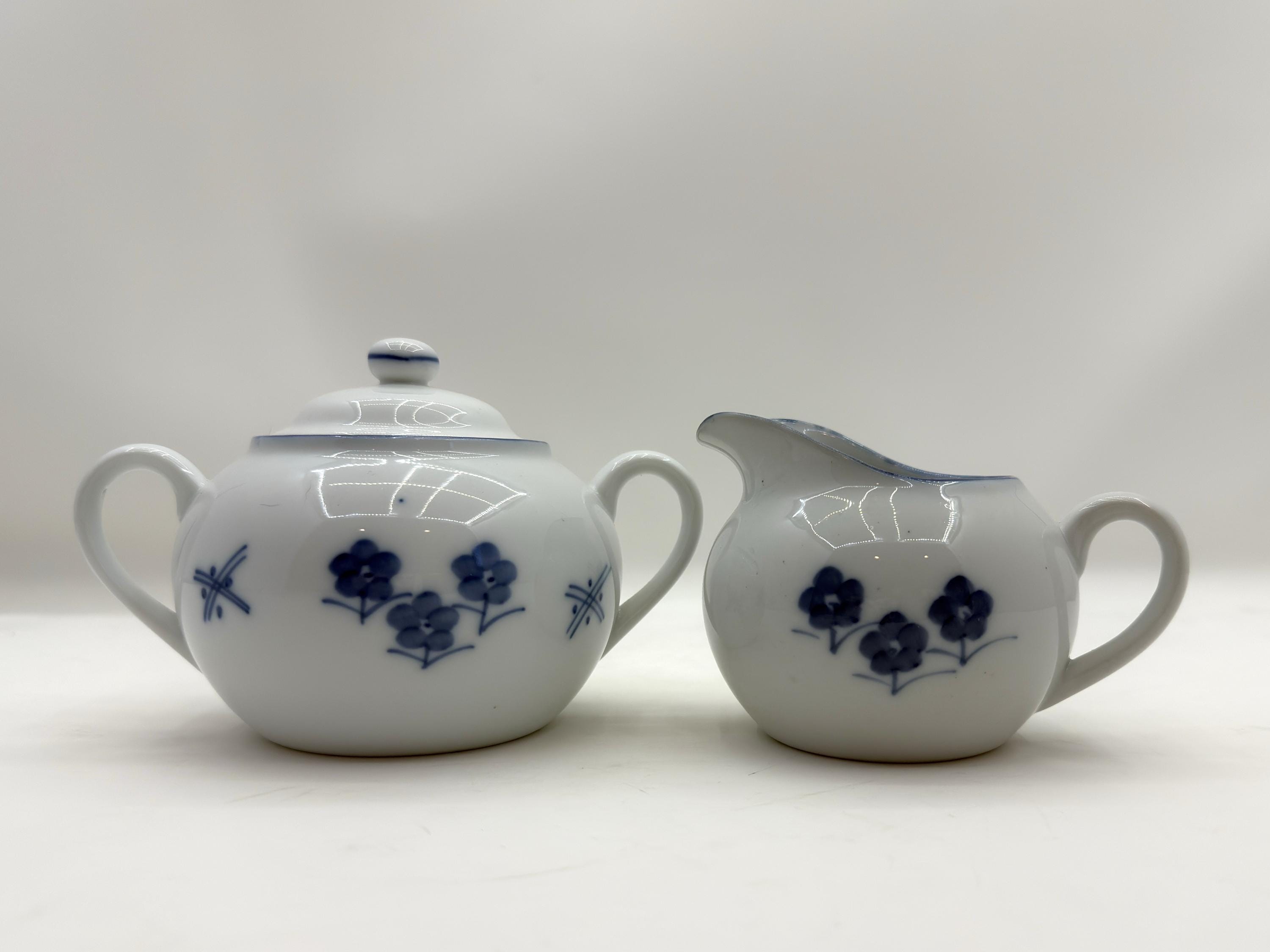 Vintage BIA Cordon Bleu Plate: Hand-painted Blue Floral Cottagecore ...