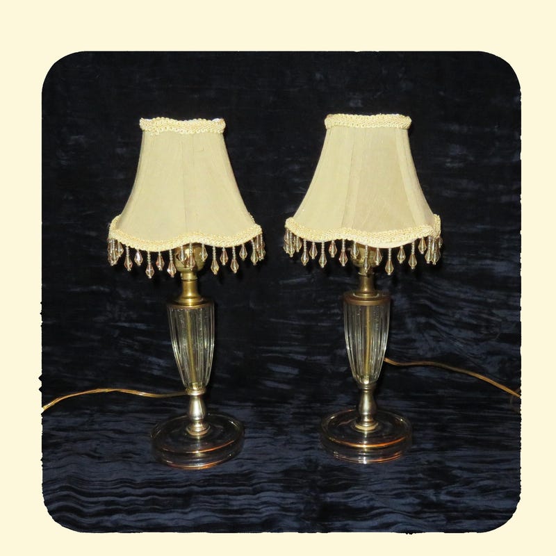 Vintage Glass Shades - Etsy