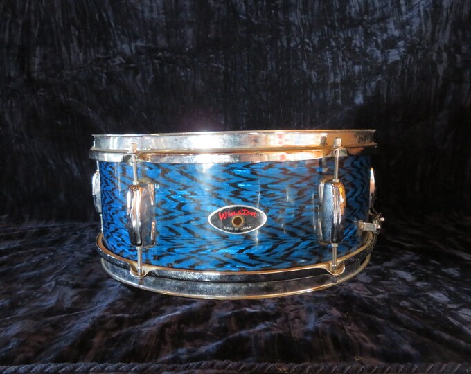 Vintage , 1960s, Winston, Snare Drum, Blue Pearl, CLASSIC and RARE Made ...