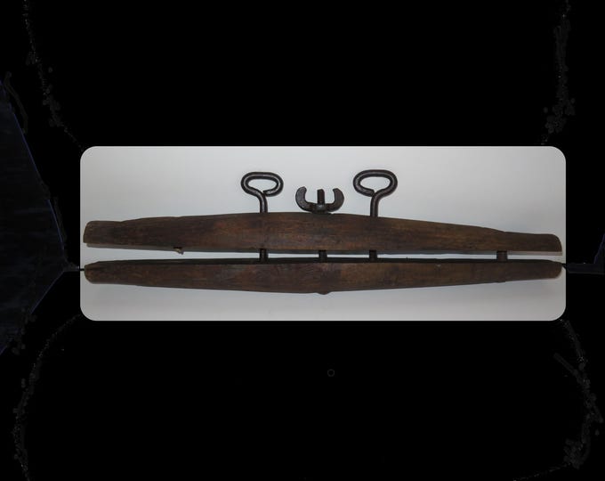 Antique Cattle, Horse, Oxen, Animal Clamp, Brace, Not Sure, Wood and ...