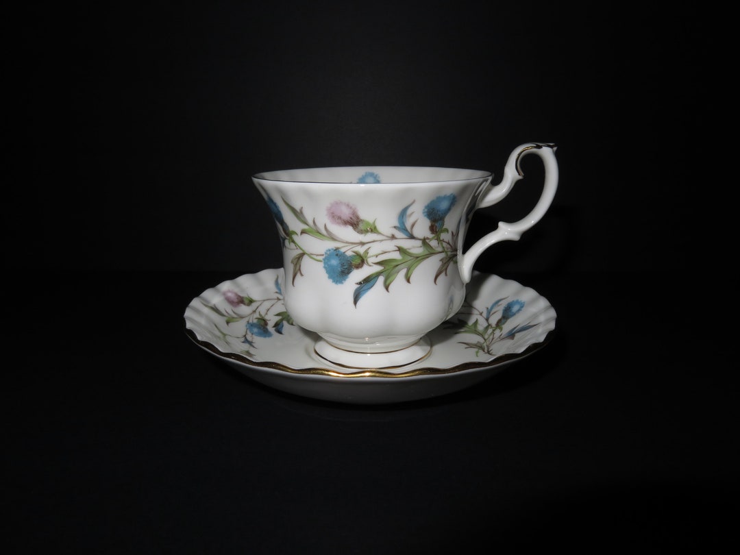 Vintage Royal Albert, Bone China, England, Brigadoon, Tea Cup Set - Etsy