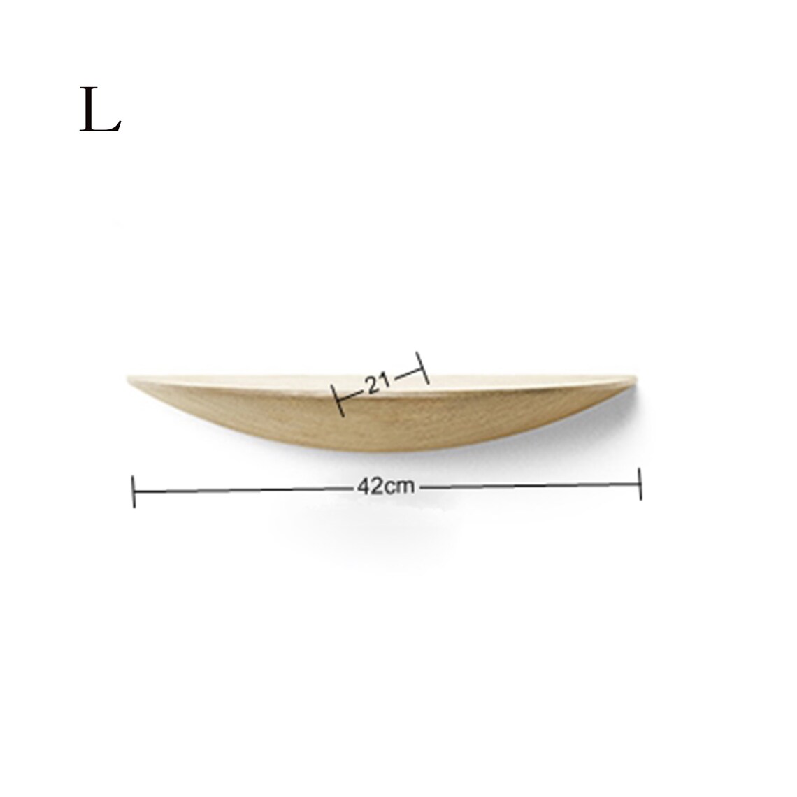 Modern Solid Wood Half Round Shelf Wooden Wall Decorative - Etsy