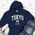 Tokyo Hoodie Sweatshirt, Capital City of Japan Tokyo Sweater, Tokyo ...