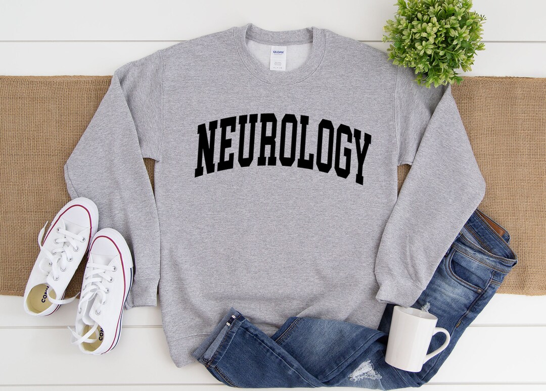 Neurology Sweatshirt, Cool Cozy Neurologist Sweater, Neurology Nurse ...