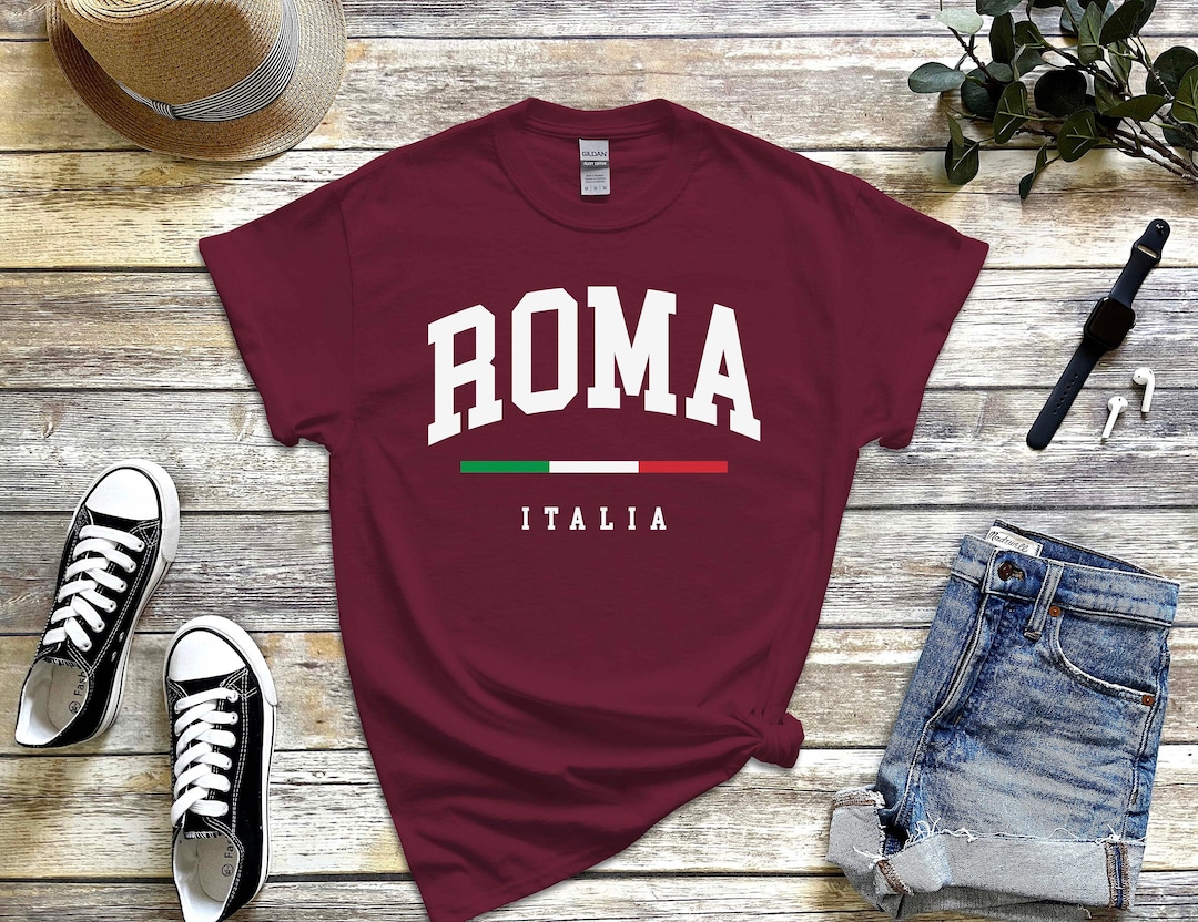 Roma Shirt, Capital City of Italia Roma Tshirt, Rome Italy Tee - Etsy