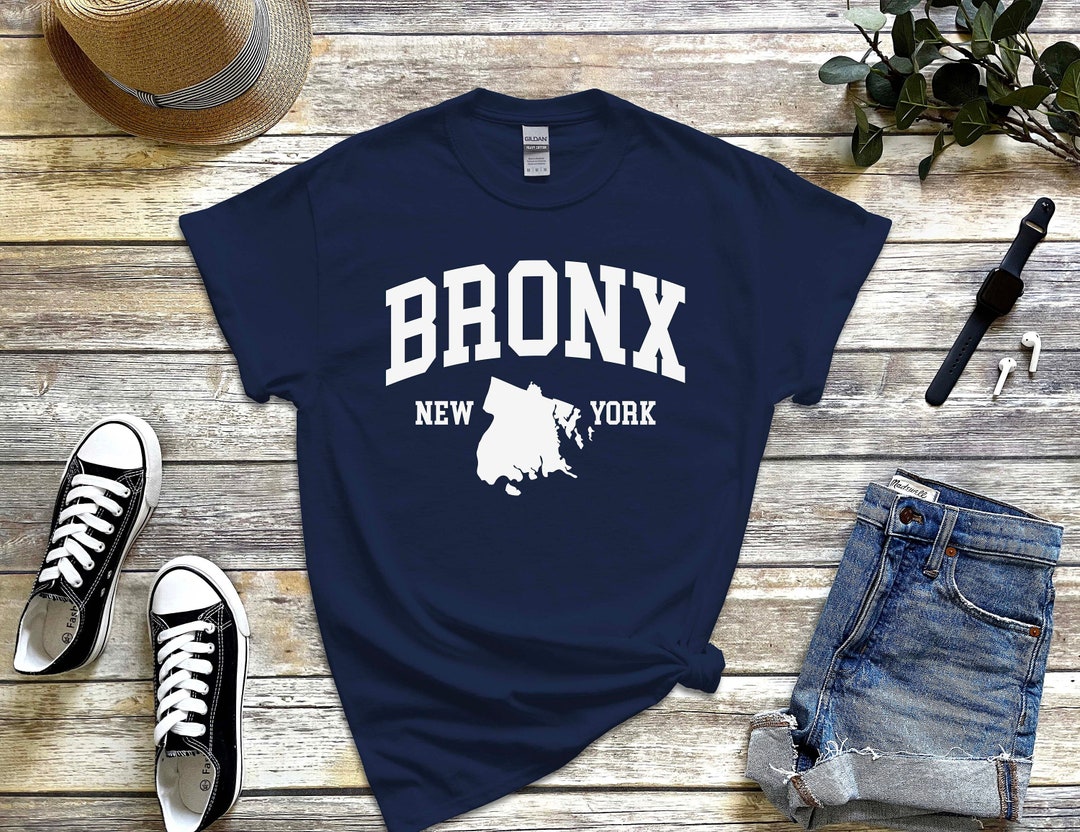 Bronx Shirt, Cozy Bronx New York Tshirt, Bronx Map Tee S-5XL Unisex - Etsy