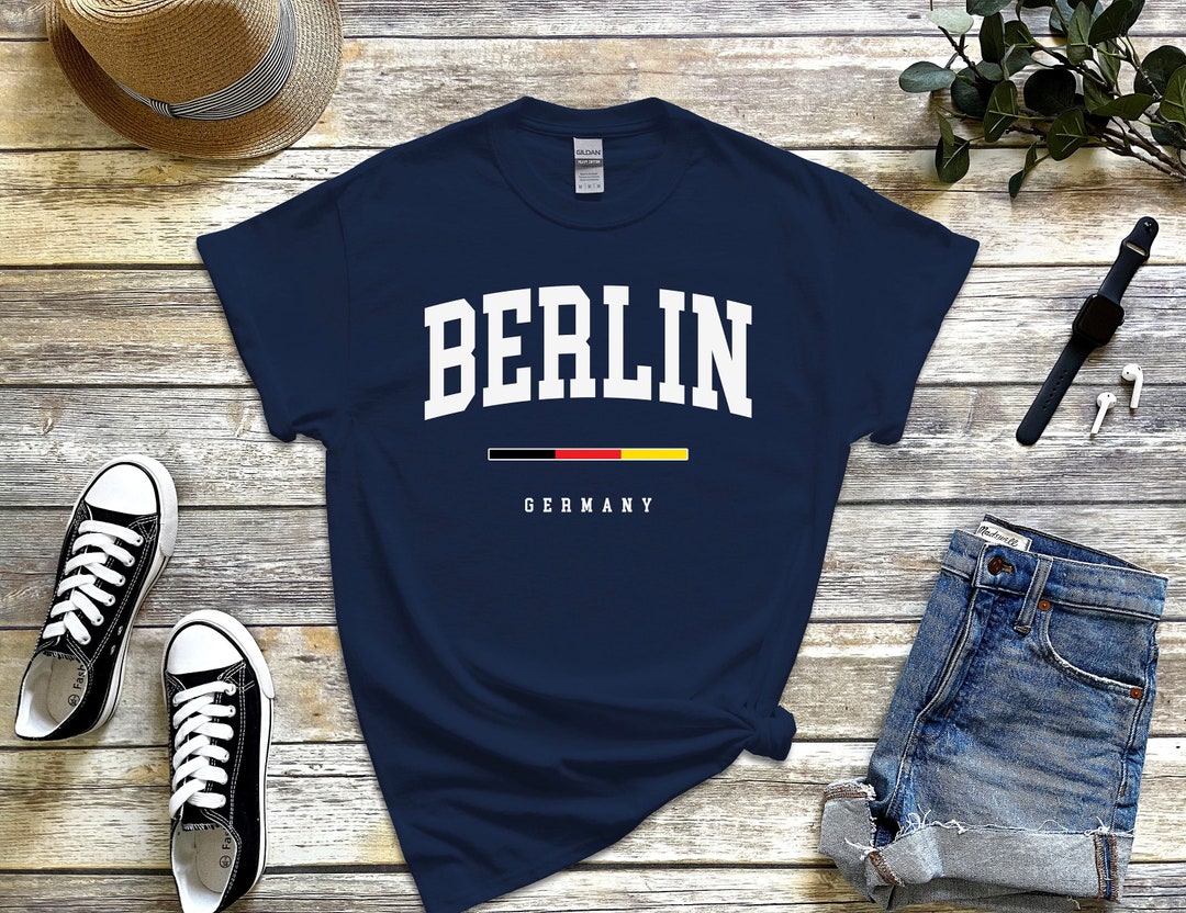 Berlin Shirt, Cool Comfort Berlin Tshirt, Berlin Germany Flag Country ...