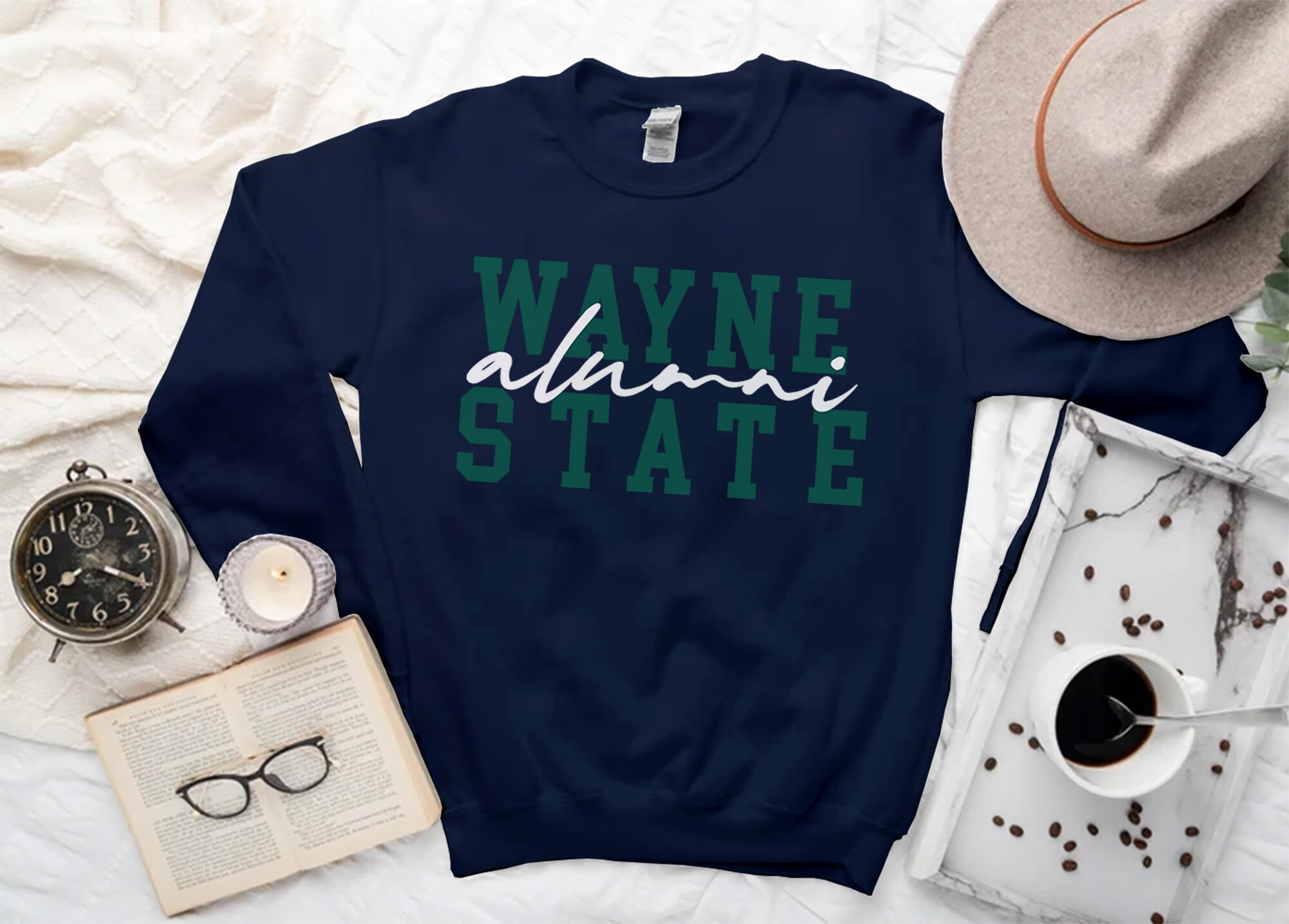 Custom College Alumni Sweatshirt, Customized University Alumni Sweater ...