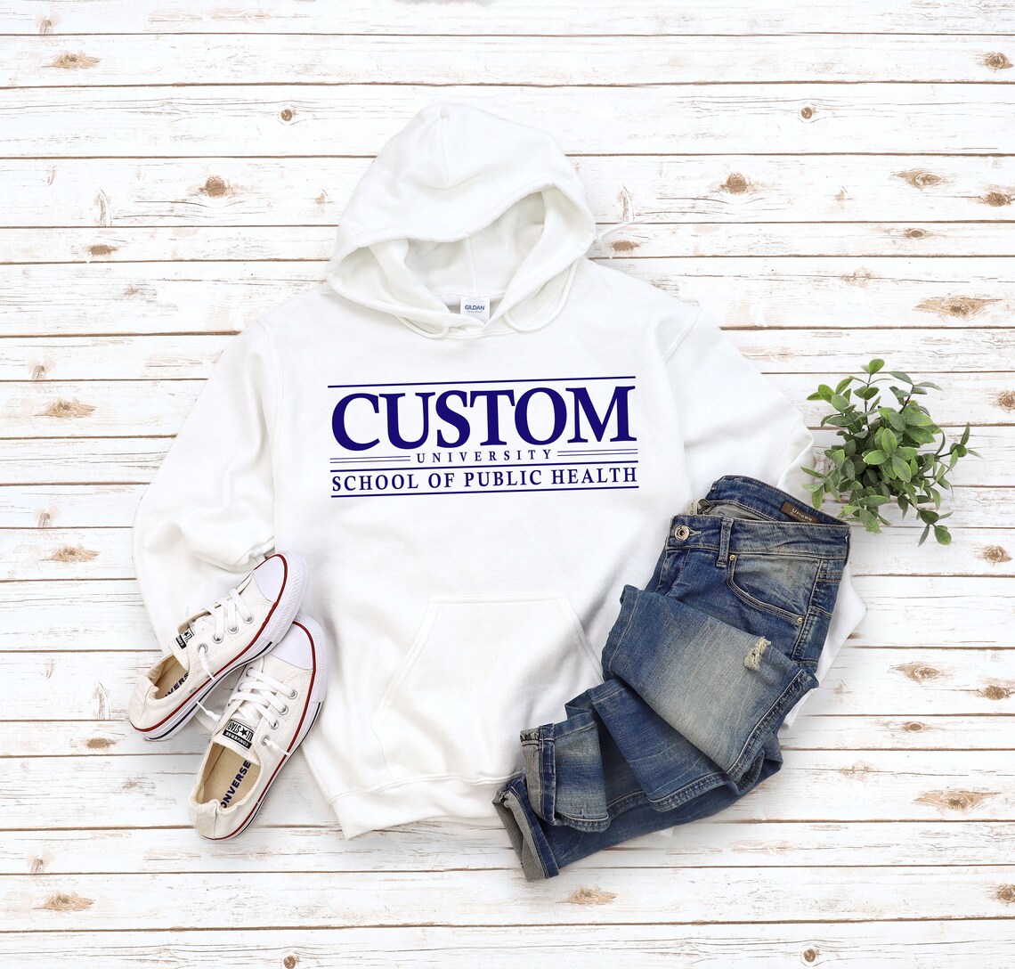 Customized School of Public Health Hoodie Sweatshirt, Custom Public ...