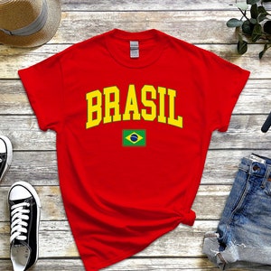 Brasil Shirt, Cozy Brazil Tshirt, South America Capital Country, Brasil ...