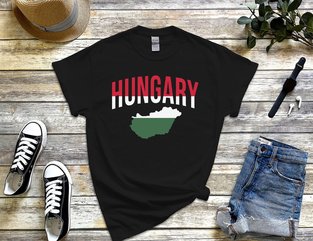Hungary Shirt, Cool Cozy Hungarian Tshirt, Hungary Tee With Map Flag - Etsy