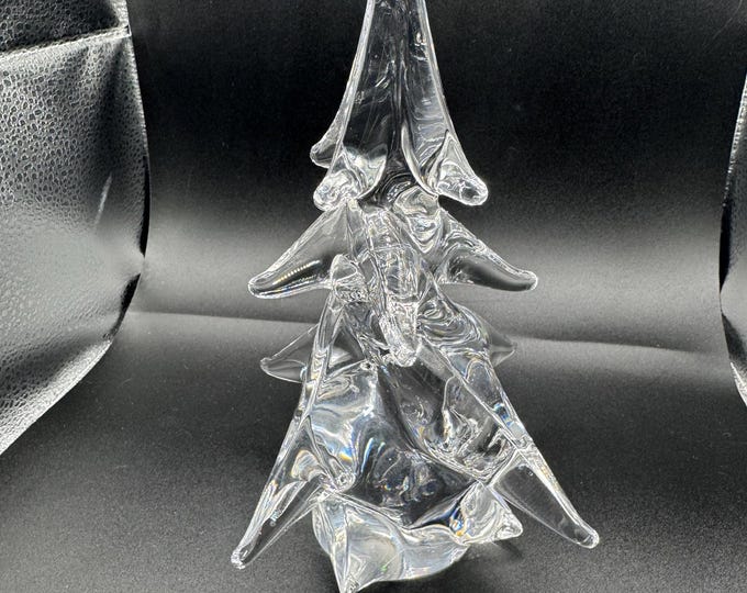 Vintage Sigma Tastesetter Clear 24% Lead Crystal Art Glass Christmas ...