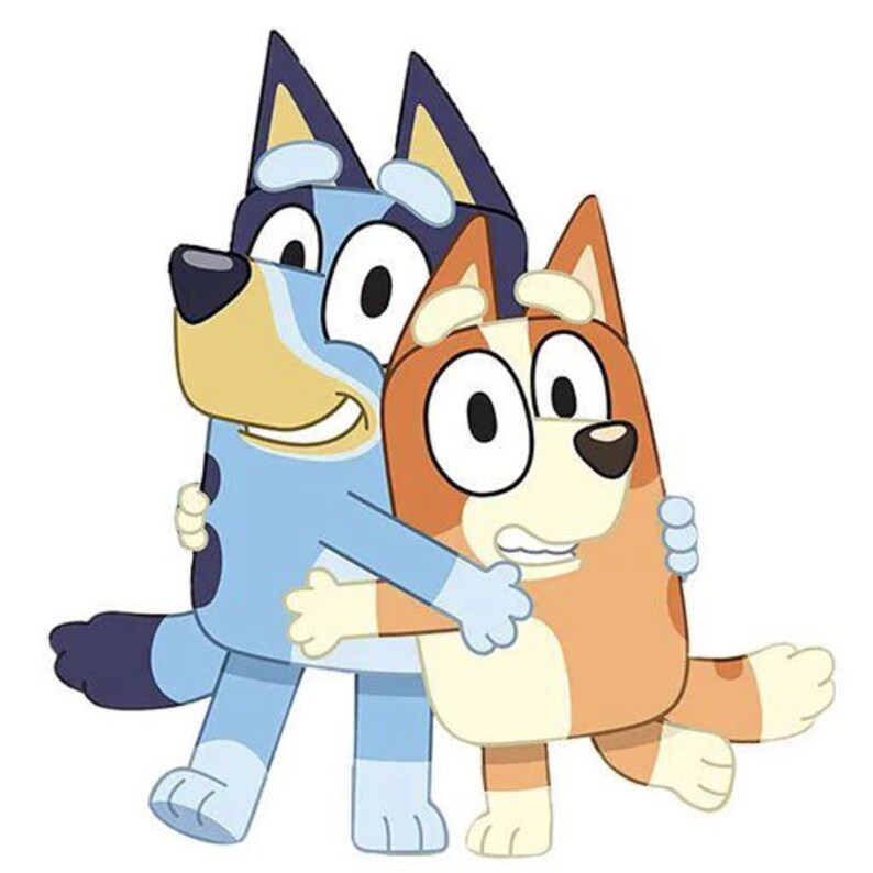 Bluey Bluey Images Blue Clipart - Etsy