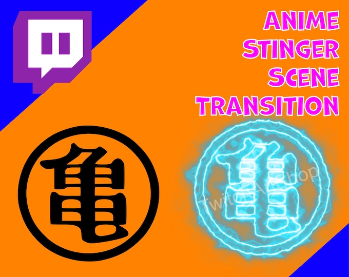 Anime Style Stinger Scene Transition - Etsy