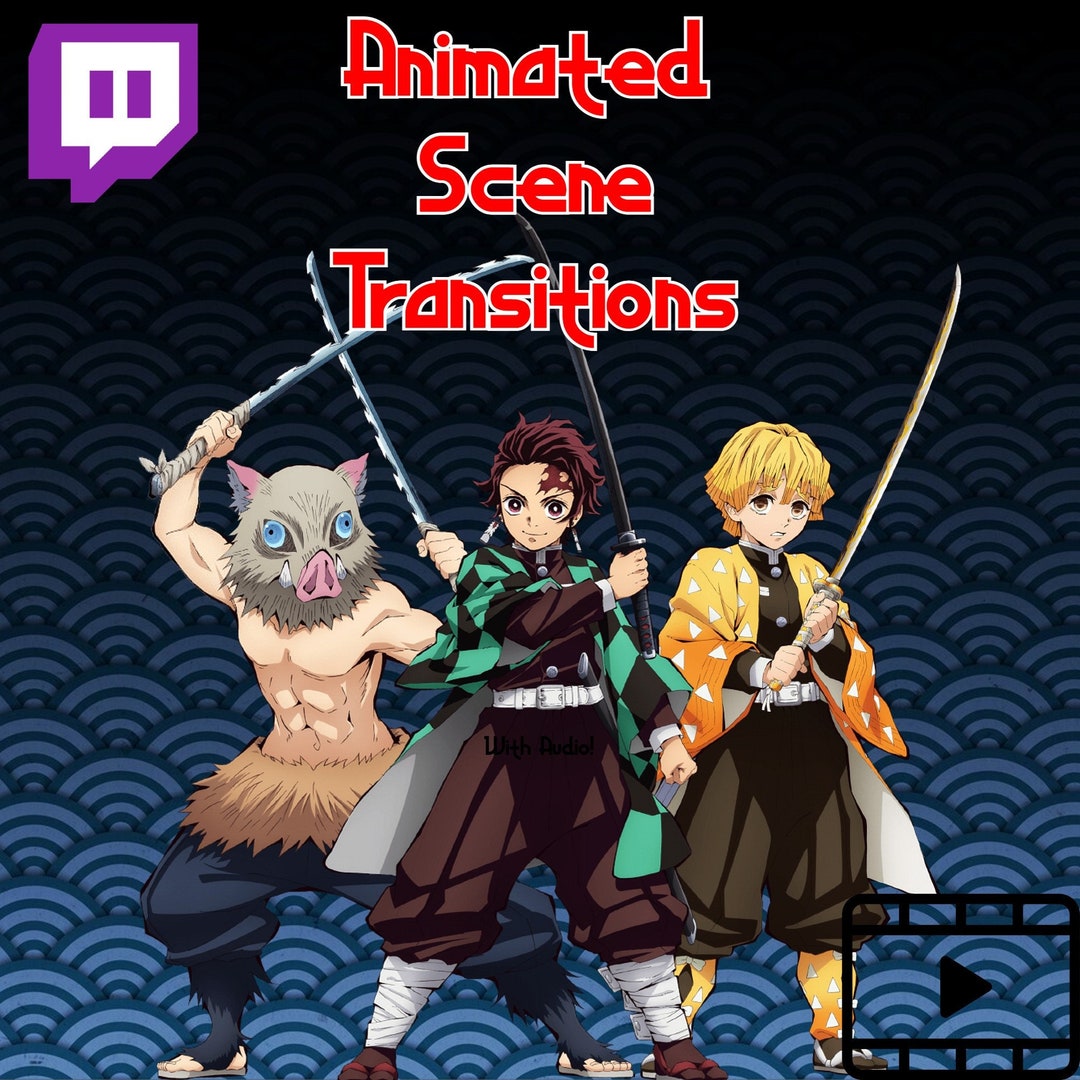 Anime Style Stream Scene Transitions - Etsy
