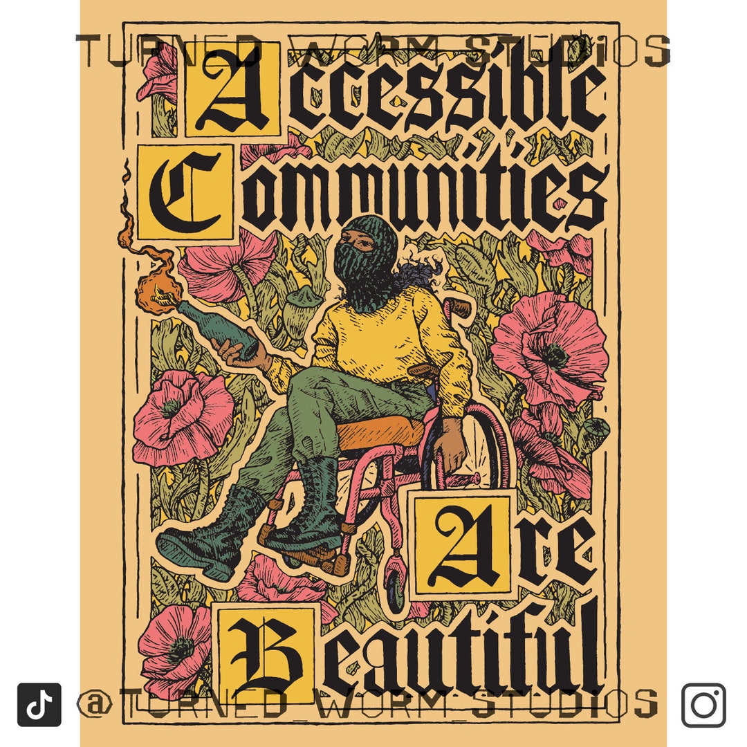 Large Accessible Communities Prints / Accessibility / Disability Pride ...